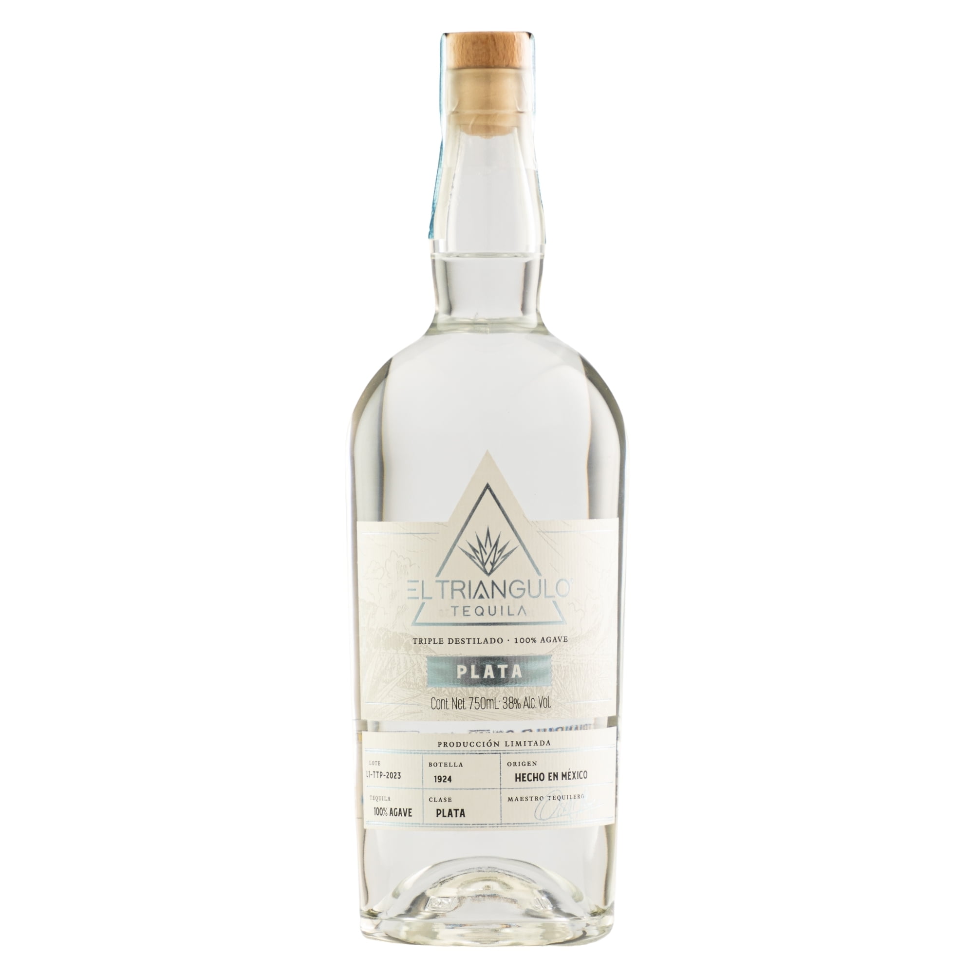 Tequila El Triangulo Plata 750 Ml El Triangulo Tequila Plata | Walmart ...