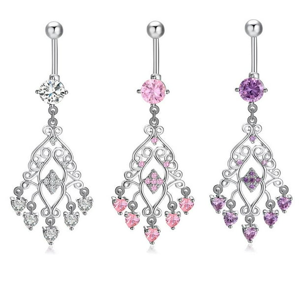 Persian Style Navel Belly Button Rings Geometric Umbilical Nail navel ...