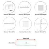 Microscope Calibration Slide High Precision Stage Micrometer Ocular ...