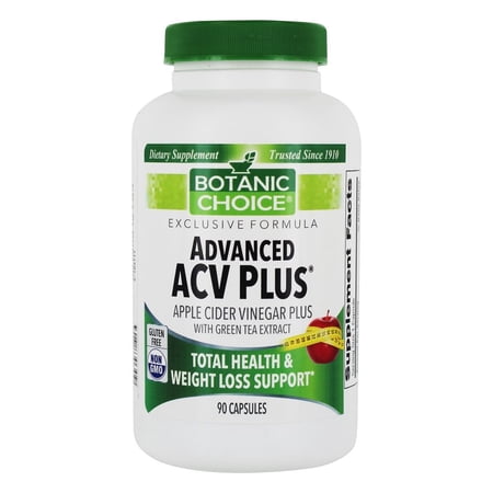 Botanic Choice - Advanced Apple Cider Vinegar Plus with Green Tea ...
