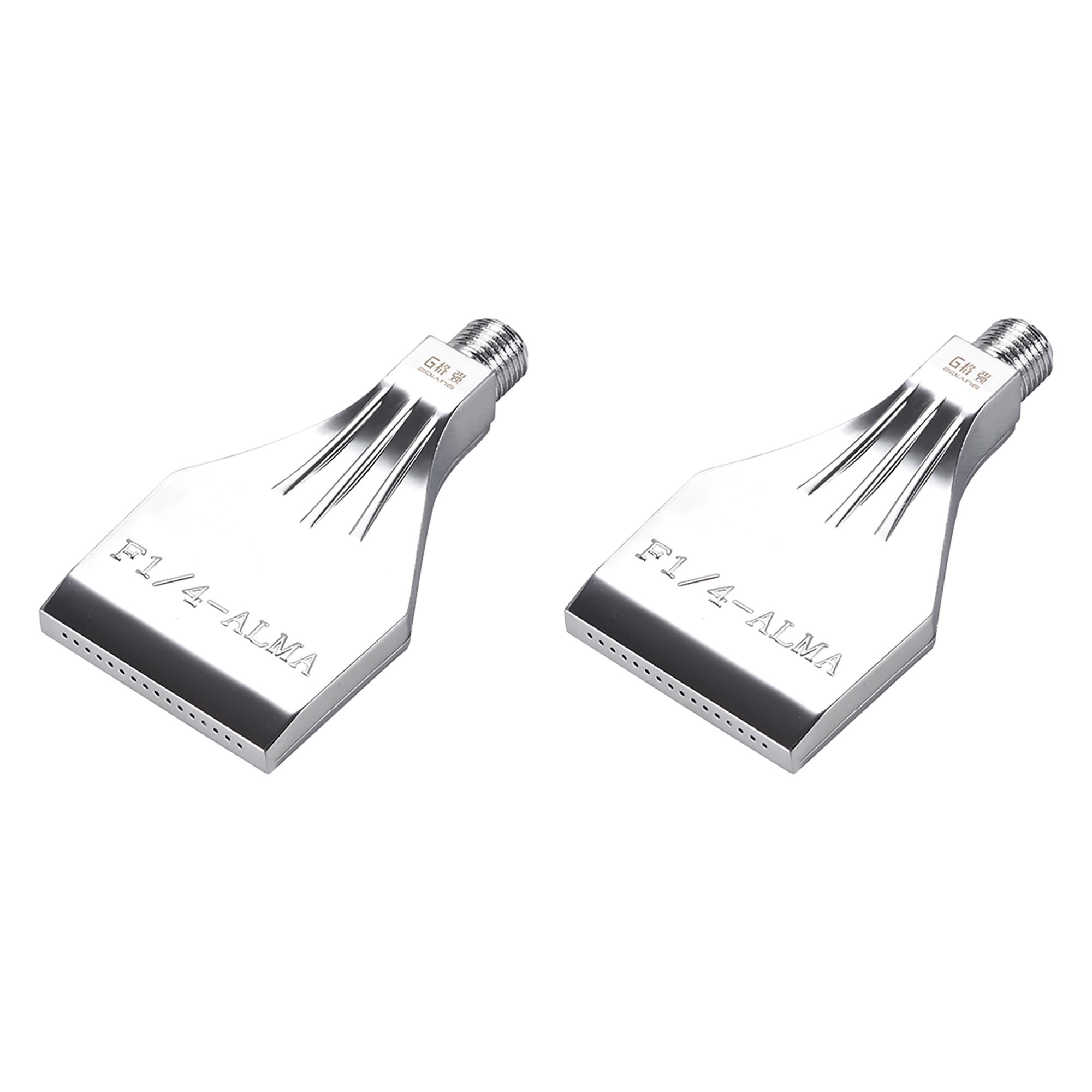 Unique Bargains Flat Nozzle G1/4 Male Thread Aluminum Alloy Air Blow ...