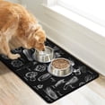 Gothic Nebula Pet Feeding Mat - Non-Slip & Washable, Cosmic Boho Design ...
