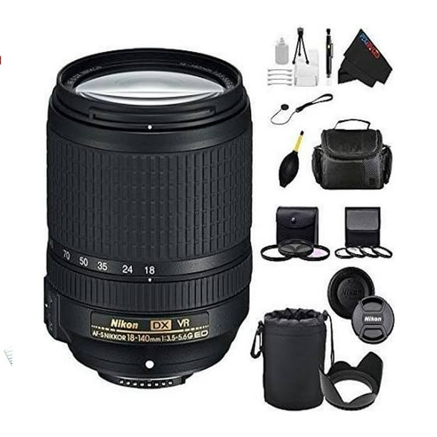 Nikon 18-140mm f/3.5-5.6G ED VR AF-S DX NIKKOR Zoom Lens + Advanced ...