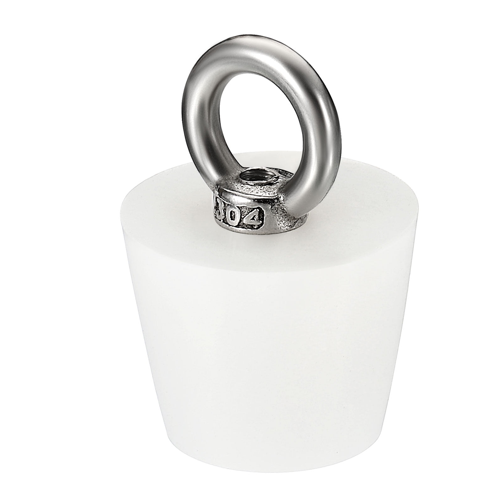 Uxcell Silicone Rubber Tapered Plug 25mm to 34mm Solid Bungs Stopper ...