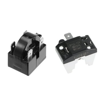 Uxcell Refrigerator Relay 22 Ohm 4 Pin Compressor Thermal Overload Protector - Walmart.com