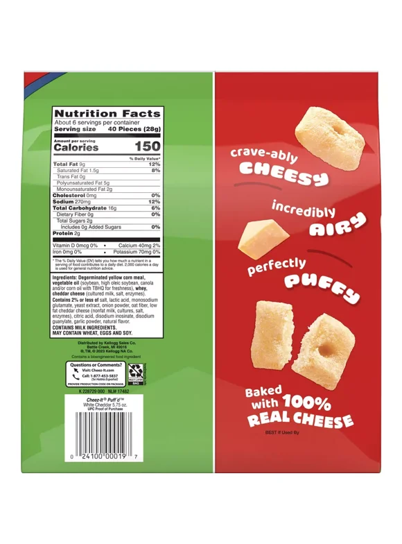 White Cheddar Cheez-Its in Cheez-Its - Walmart.com