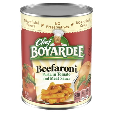Chef Boyardee Overstuffed Beef Ravioli, 15 oz - Walmart.com