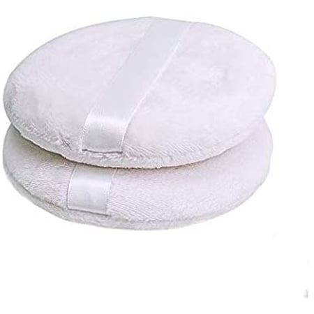4'' Loose Powder Puff Large Body Puff W Ribbon (10cm) 3 Pcs | Walmart ...