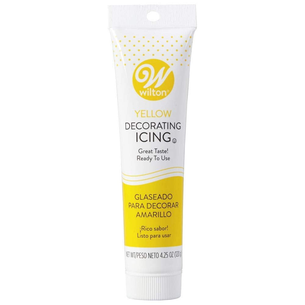 Yellow Decorator Icing in a Tube 4.25 ounce - Walmart.com