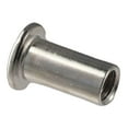 10Pcs Furniture Carbon Steel Nickel-Plated Post Sleeve Nut Reversed ...