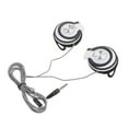 Apooke Flexible Rubber Ear-hook Clip-on Headphones Headset with Over ...