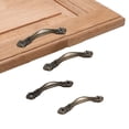 10pcs Metal Pulls Zinc Alloy Knobs Drawer Handles Antique Pulls for ...