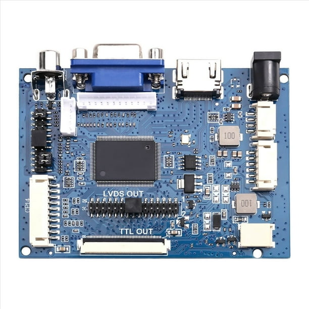 Placa Controladora LCD PCB800099 para GPS de Coche, VGA, AV A TTL, RGB, LVDS | Walmart en línea