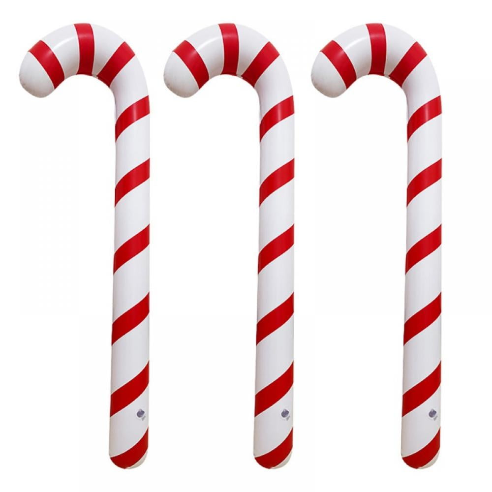 Christmas sale! 3Pieces Inflatable Christmas Candy Canes Inflatable ...
