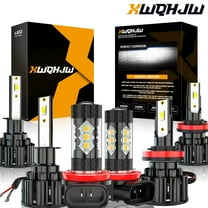For Kia Sorento 2007 2008 2009 LED Headlight H1 High H11B Low 881 Fog ...