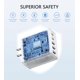 SHIQI-50W USB C Wall Charger, 5-Port Fast Charging Block, USB C Wall ...