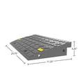Stalwart Set of 2 Curb Ramps for Vehicles, Gray - Walmart.com