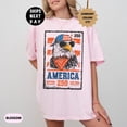 American Eagle Comfort Colors Shirt, Patriotic USA Flag Outfit, Vintage ...