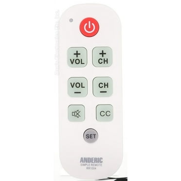 Brightstar BR100B Universal TV Remote - Walmart.com