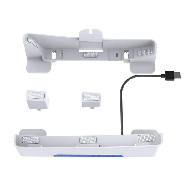 Soporte Horizontal para PS5 Pro Consola con Centro de Carga de Cuatro Puertos USB - Base de ...