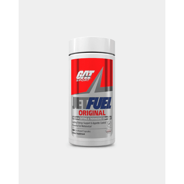 GAT JetFuel Original Fat Burner 144 Caps Jet Fuel - Walmart.com