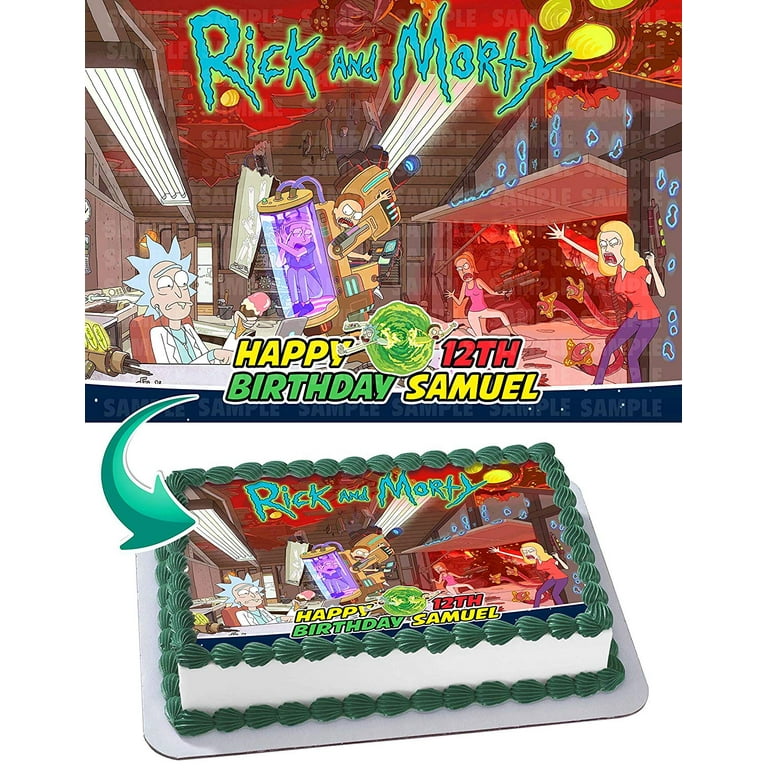 Happy Birthday Rick Cake