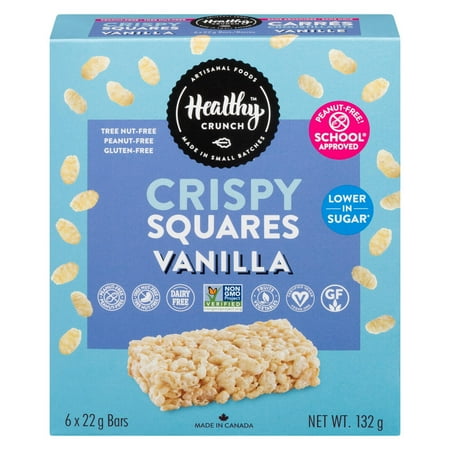 Healthy Crunch Rice Crispy Squares Vanilla (School Approved®, Nut-free ...