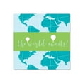 Hot Air Balloon Adventure World Map Party, Blue Green, Hershey Bar ...