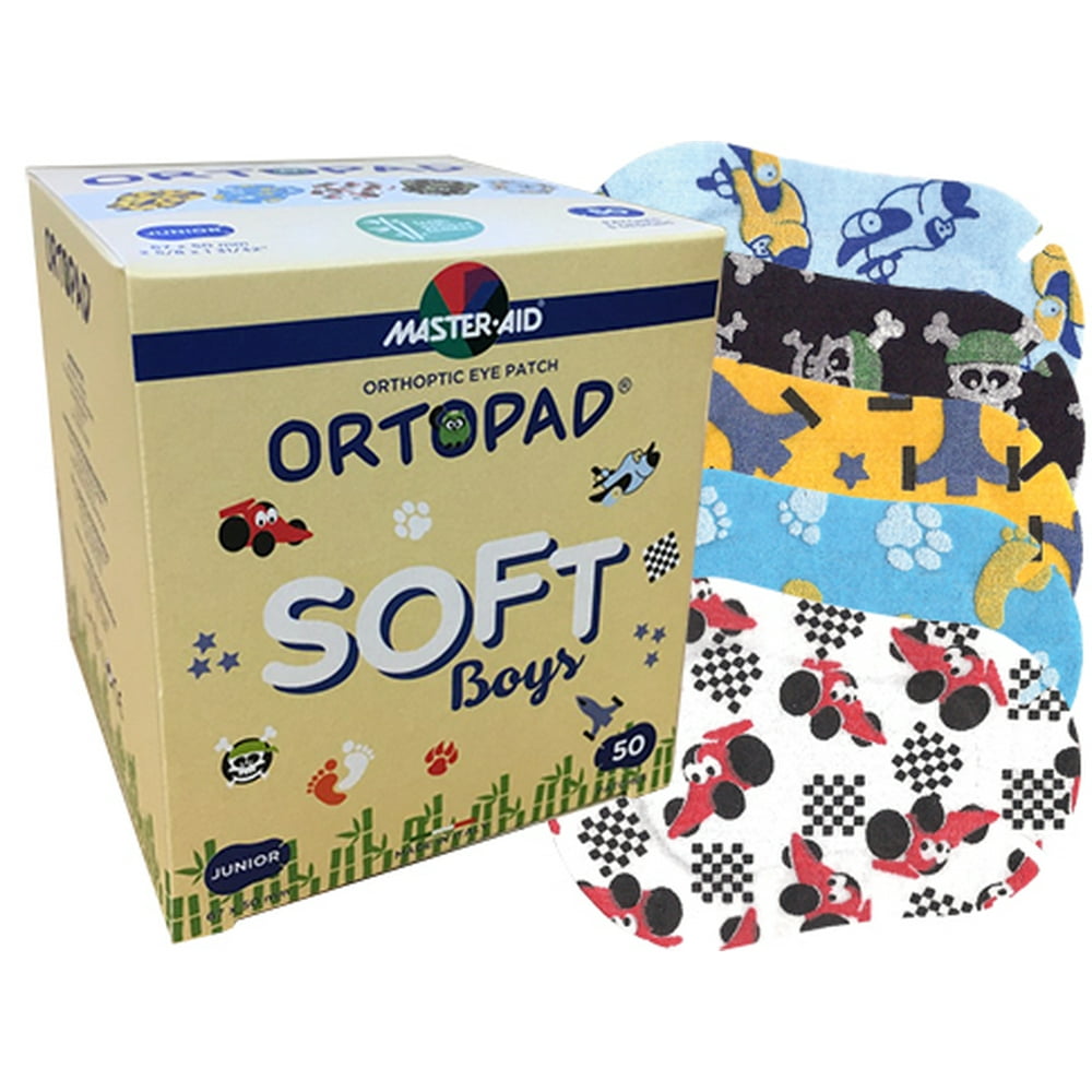 Ortopad Soft Bamboo Boys Eye Patches - (50/box) - Walmart.com - Walmart.com