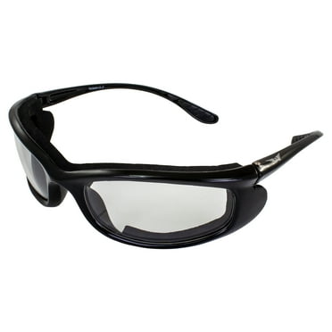 Global Vision Shadow Motorcycle Riding Sunglasses Two-Tone Black and ...
