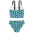 BZSMCE Swimsuit 2-Piece Tank Swimming Wear Quick Dry Bathing Suit-Blue ...