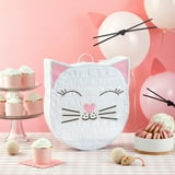 Small Cat Pinata for Kids, Kitty Birthday Party Supplies, Kitten Themed ...