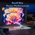 4K Smart Projector with WiFi and Bluetooth - Compatible with Google TV ...