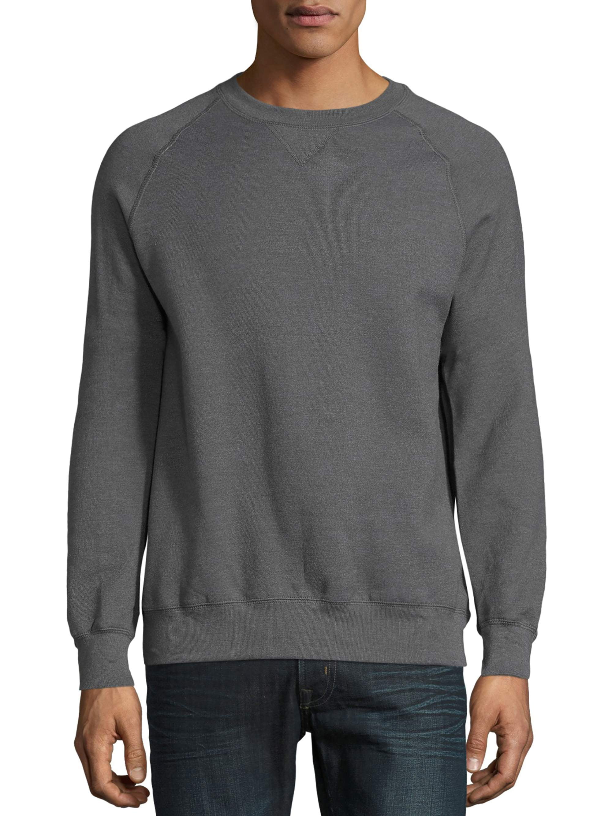 Hanes Men's and Big Men's Nano Premium Soft Lightweight Fleece ...