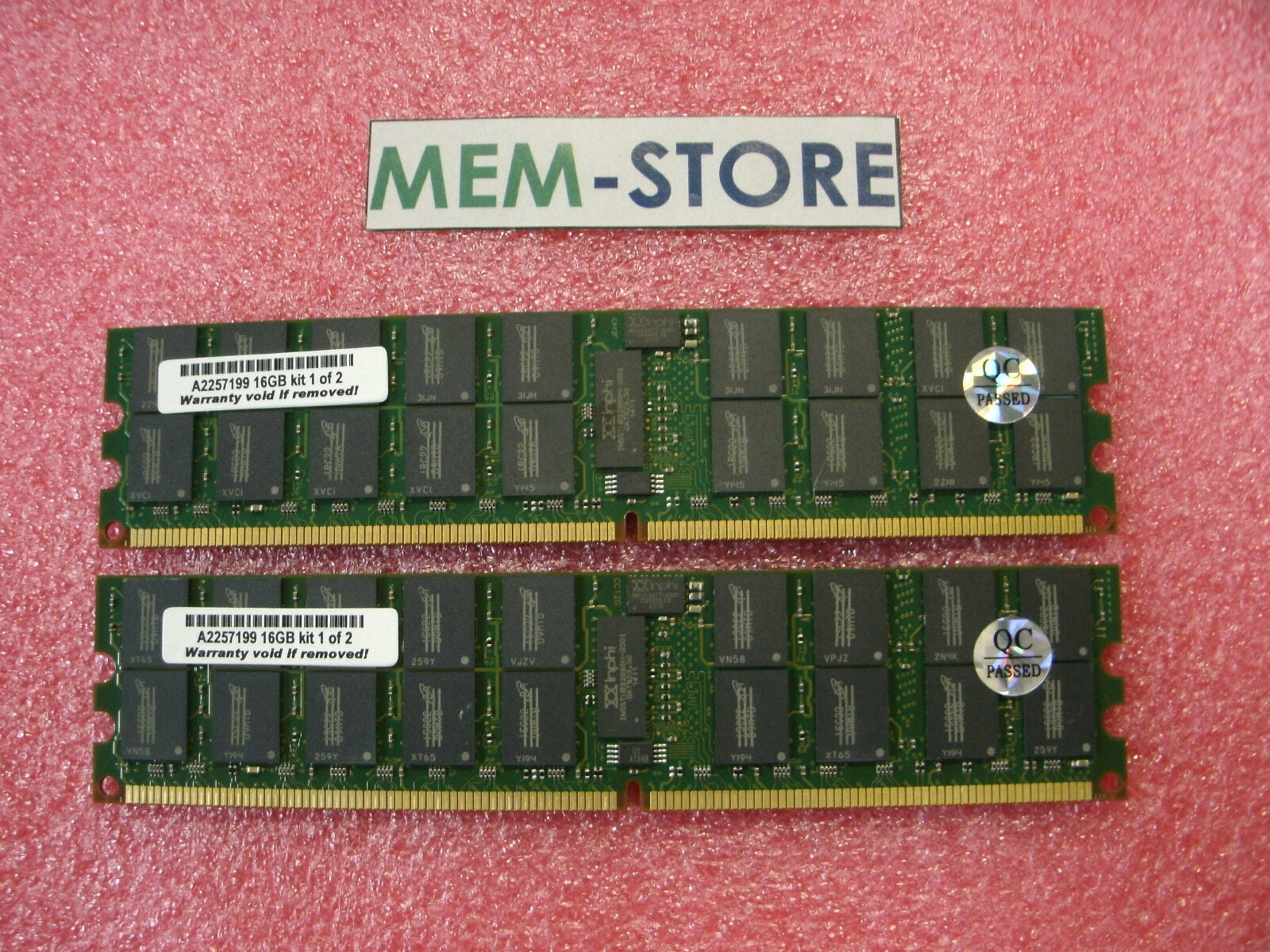 A2257199 16GB 2x8GB PC2-5300 Memory Dell PowerEdge R905 2970 6950 M605 ...