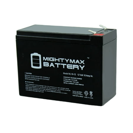 12V 10AH SLA Replacement Battery for Lawn Mower Batteries - Walmart.com