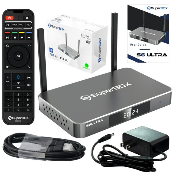 Superbox S6 Ultra 2025 Fully Loaded, Super Box S6ultra with Voice ...