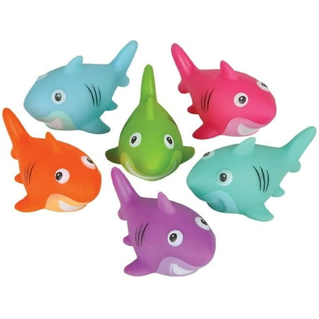iMaxMix toddler Colorful Rubber Sharks set kid Bathtub toy Early ...