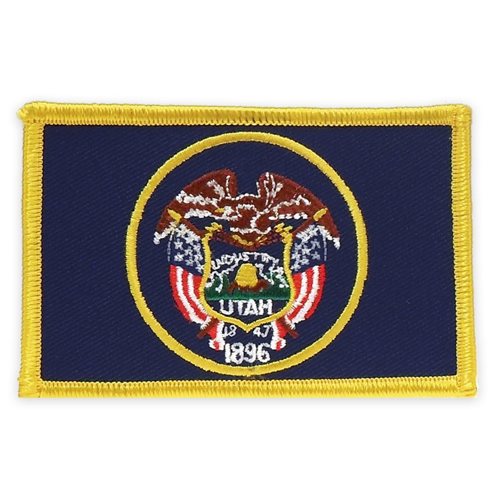 PinMart's Embroidered US State Flag Patch- Utah Flag - Walmart.com PinMart's Embroidered US State Flag Patch- Utah Flag - Walmart.com