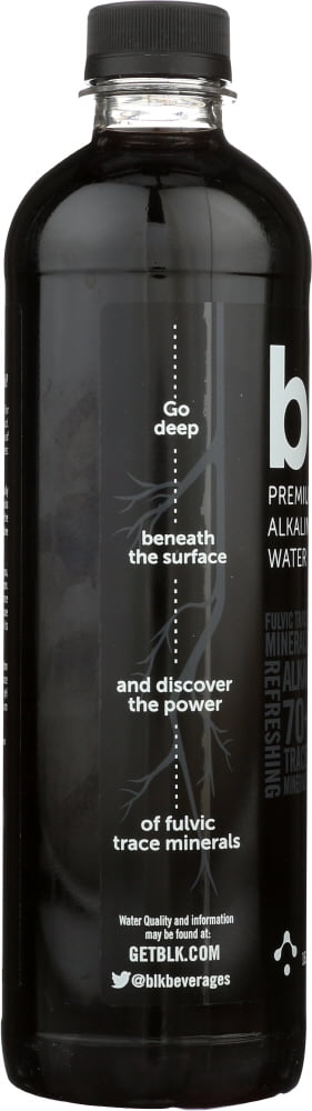 Buy Blk Beverages Spring Water Fulvic Infused Mineral Water, 16.9 Fl Oz ...