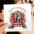 3drose, Staffordshire Terrier Dog Is Adorable in a Santa at for ...