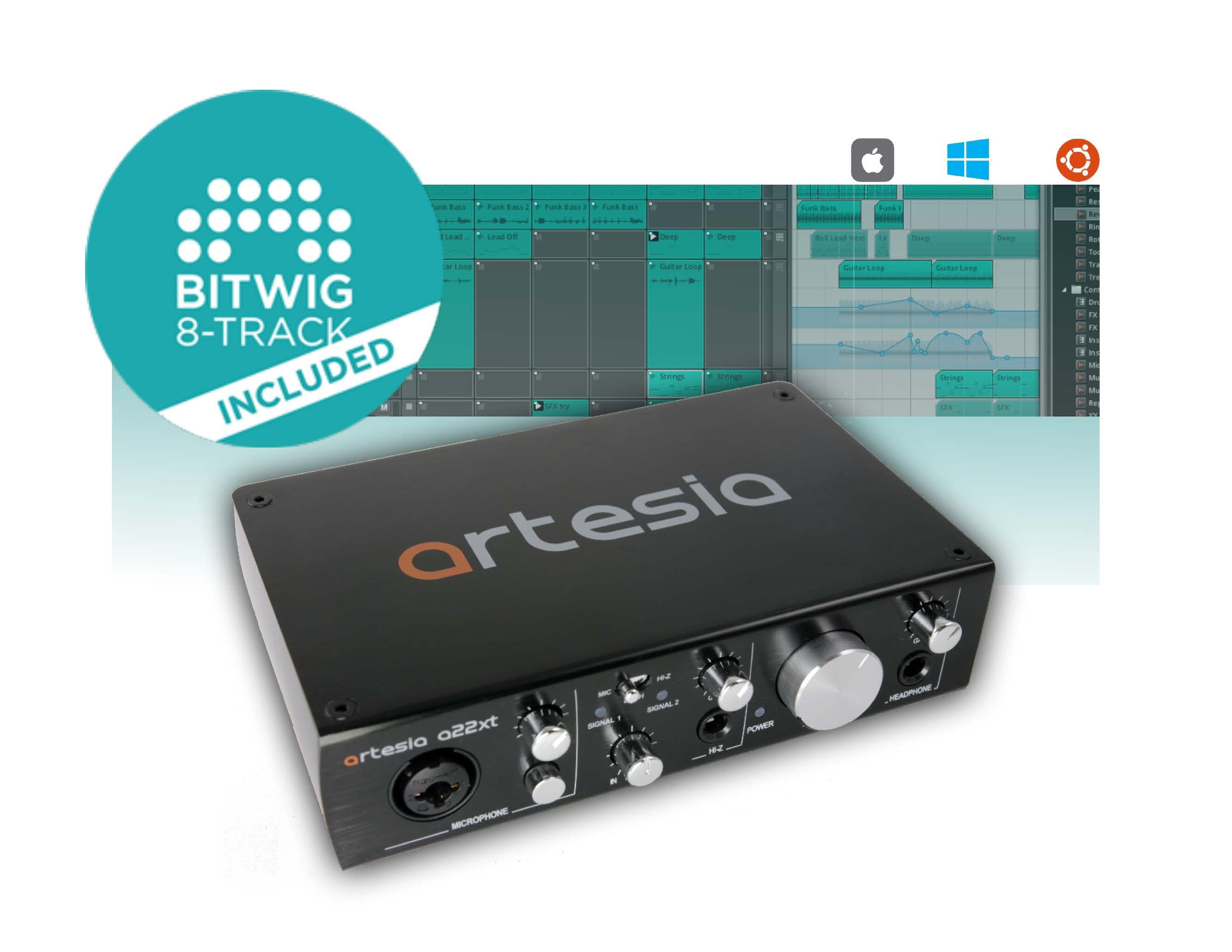 Artesia A22XT USB AudioBox Interface - Walmart.com
