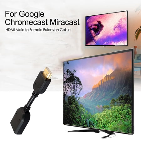 Clairlio Gold Plated HDMI Extension Cable Extender Adapter for Google ...