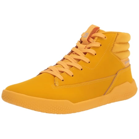 Caterpillar Code Hex Hi Sneaker, Cat Yellow, 3.5 Women/3.5 Men ...