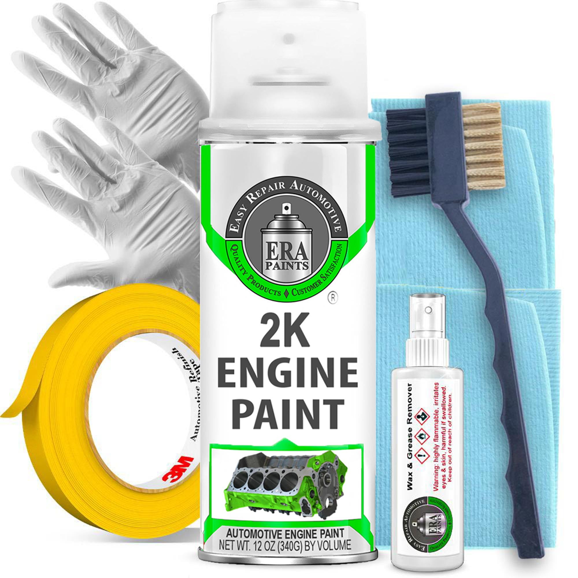 ERA Paints Green Engine Paint Kit with Omni-Curing Catalyst - 2K ...