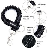 Yangbaga Dog Leash Extender, Shock Absorber Bungee Leash Attachment ...