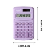 WICVIK Mini 4-Function Handheld Calculator, 8-Digit LCD Display ...