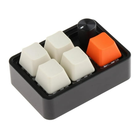 Five Keys Mechanical Keyboard Gaming Keypad Mini with USB Cable USB ...