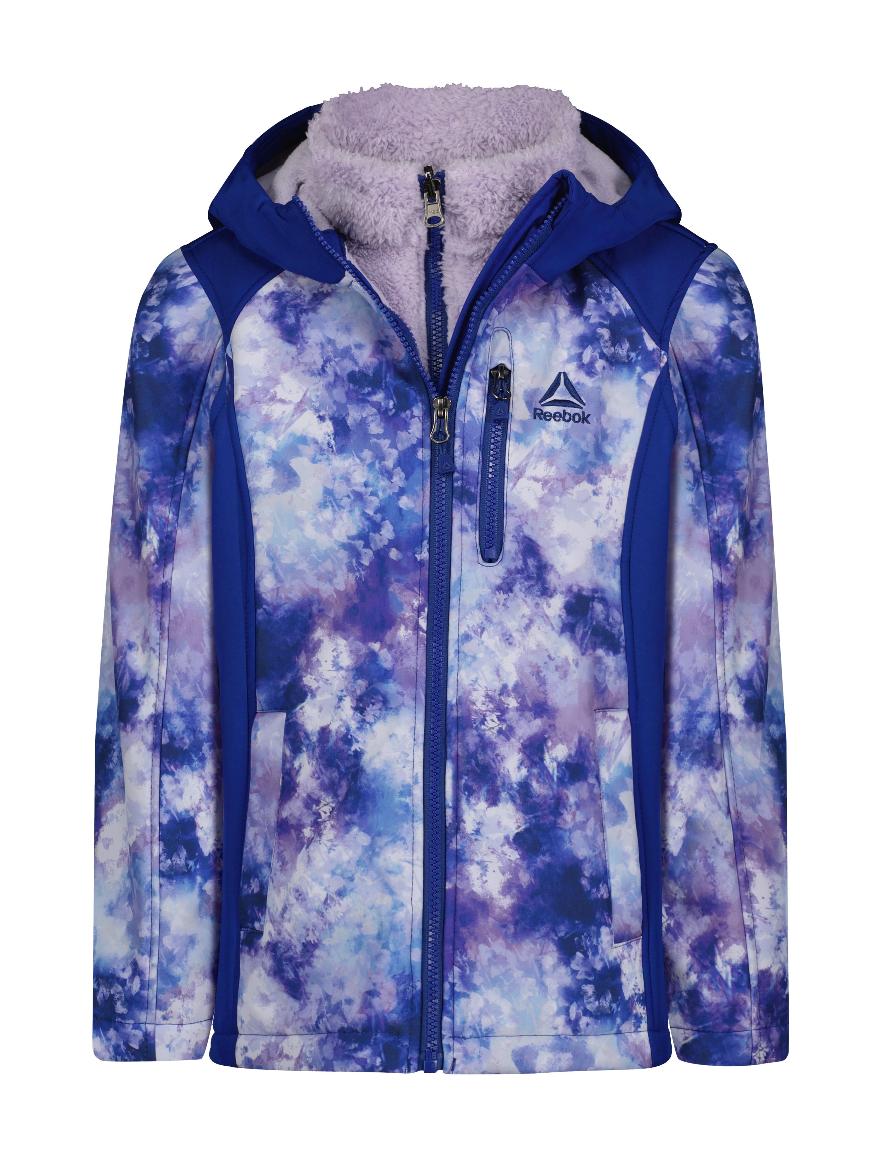 Reebok Girls Softshell Systems Winter Jacket, Sizes 4-18 - Walmart.com