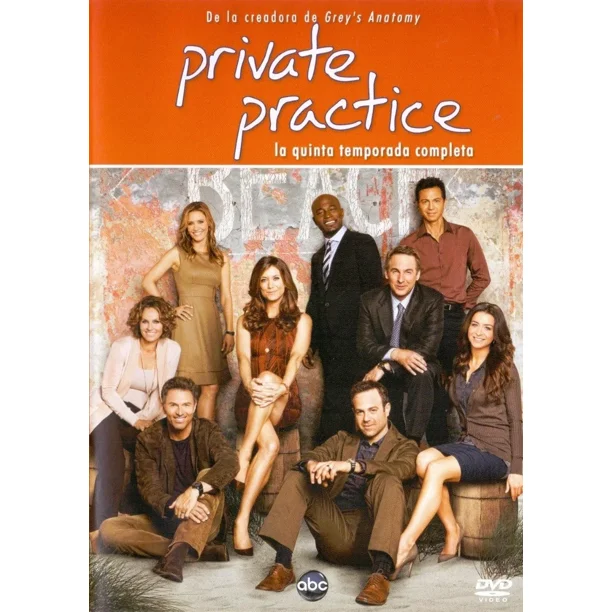 Private Practice Quinta Temporada 5 Cinco Dvd ABC STUDIOS Private ...
